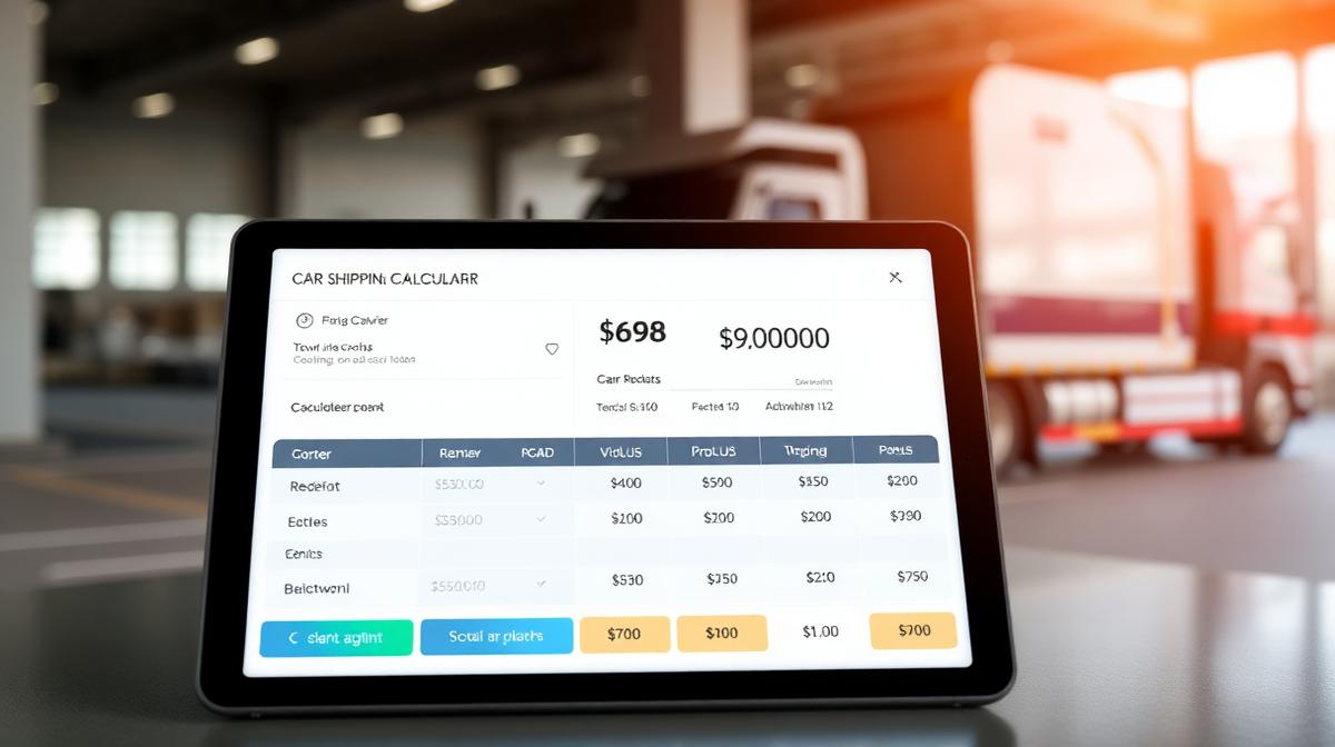 Car Transport Cost Calculator 2026: Exact Prices by Distance & Vehicle